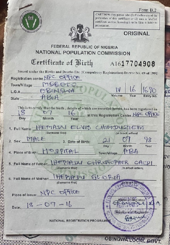 Federal Polytechnic Nekede | Document Upload | Federal Polytechnic Nekede..