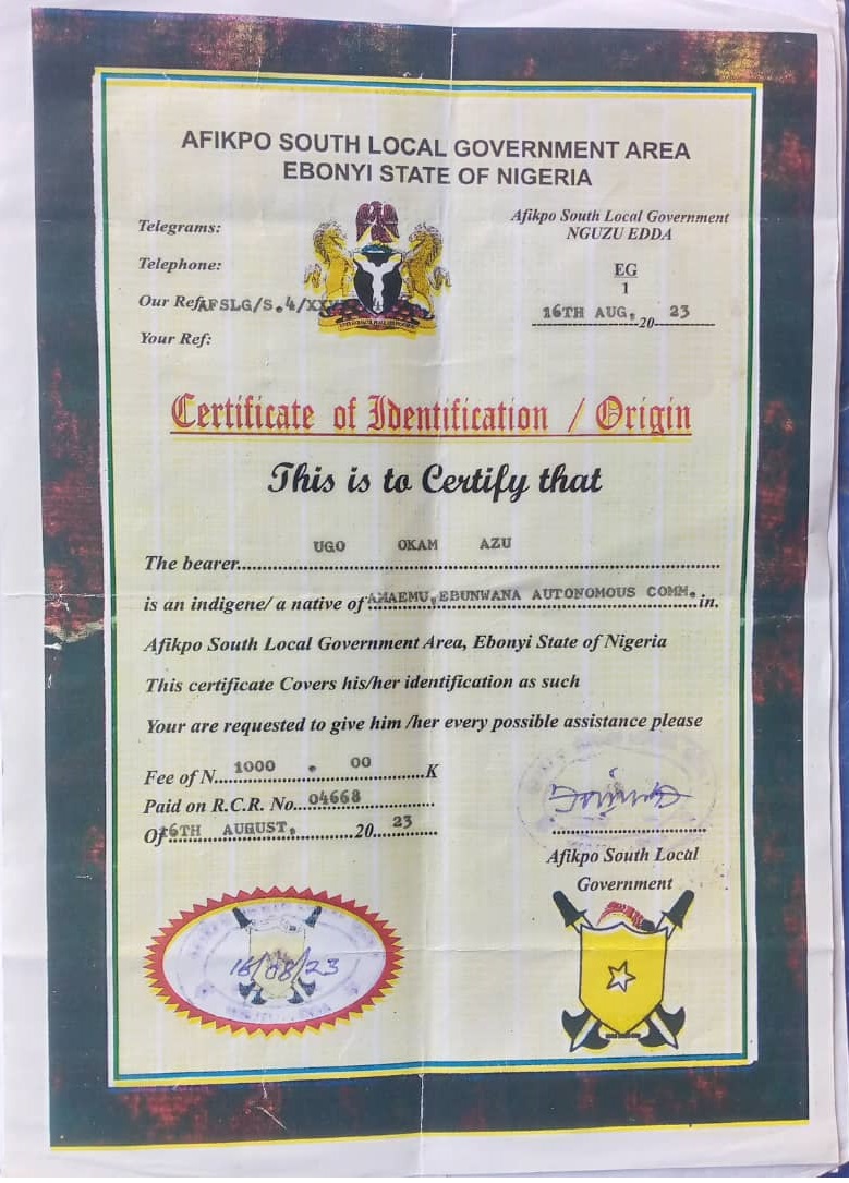 Federal Polytechnic Nekede | Document Upload | Federal Polytechnic Nekede..